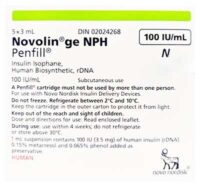Novolin ge NPH Penfill Cartridge - Bisonpharmacy.com