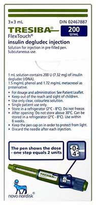 Tresiba FlexTouch 200 - Bisonpharmacy.com